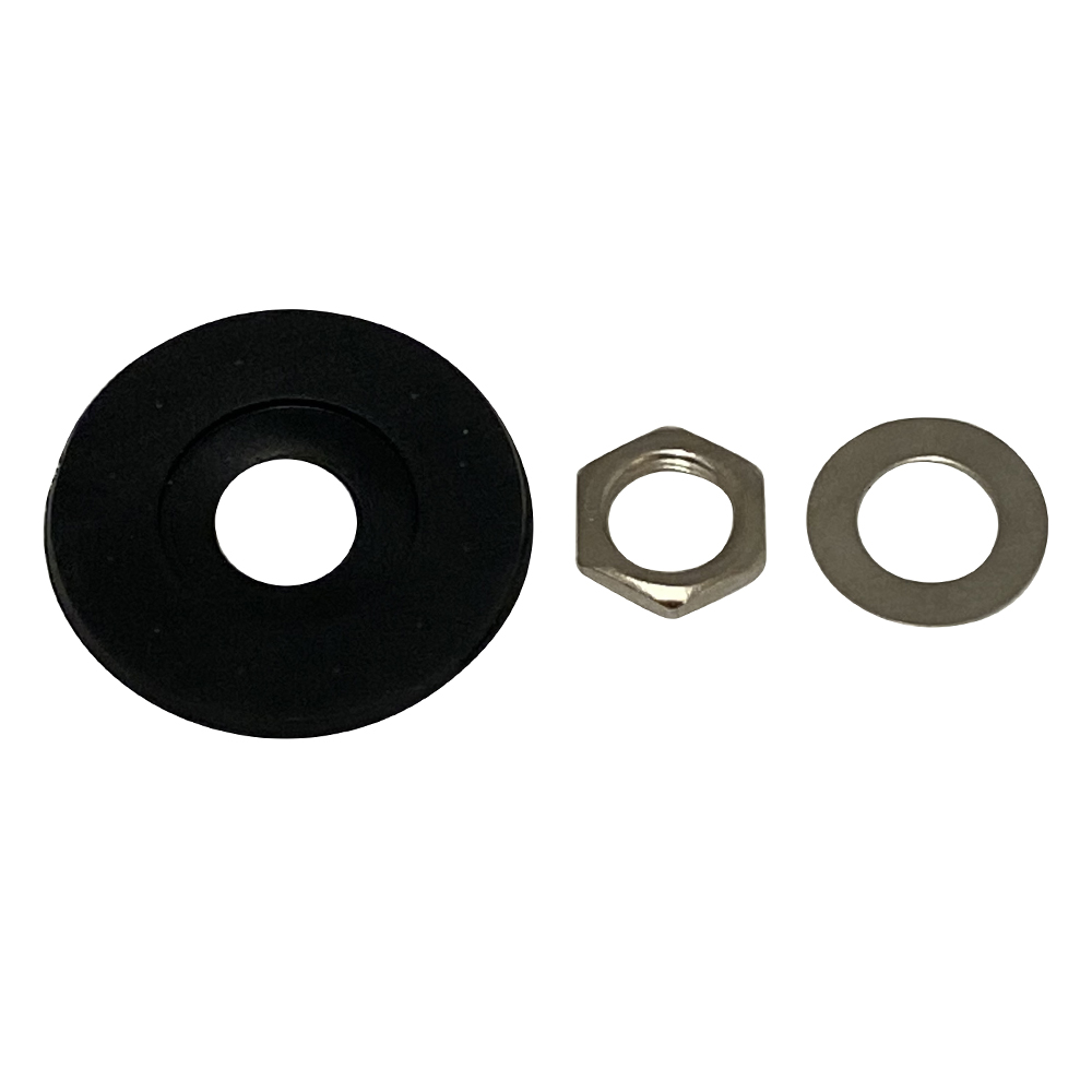 Replacement Quartz Clock Fittings - Rubber & Metal Washers & Fixing Nut ...