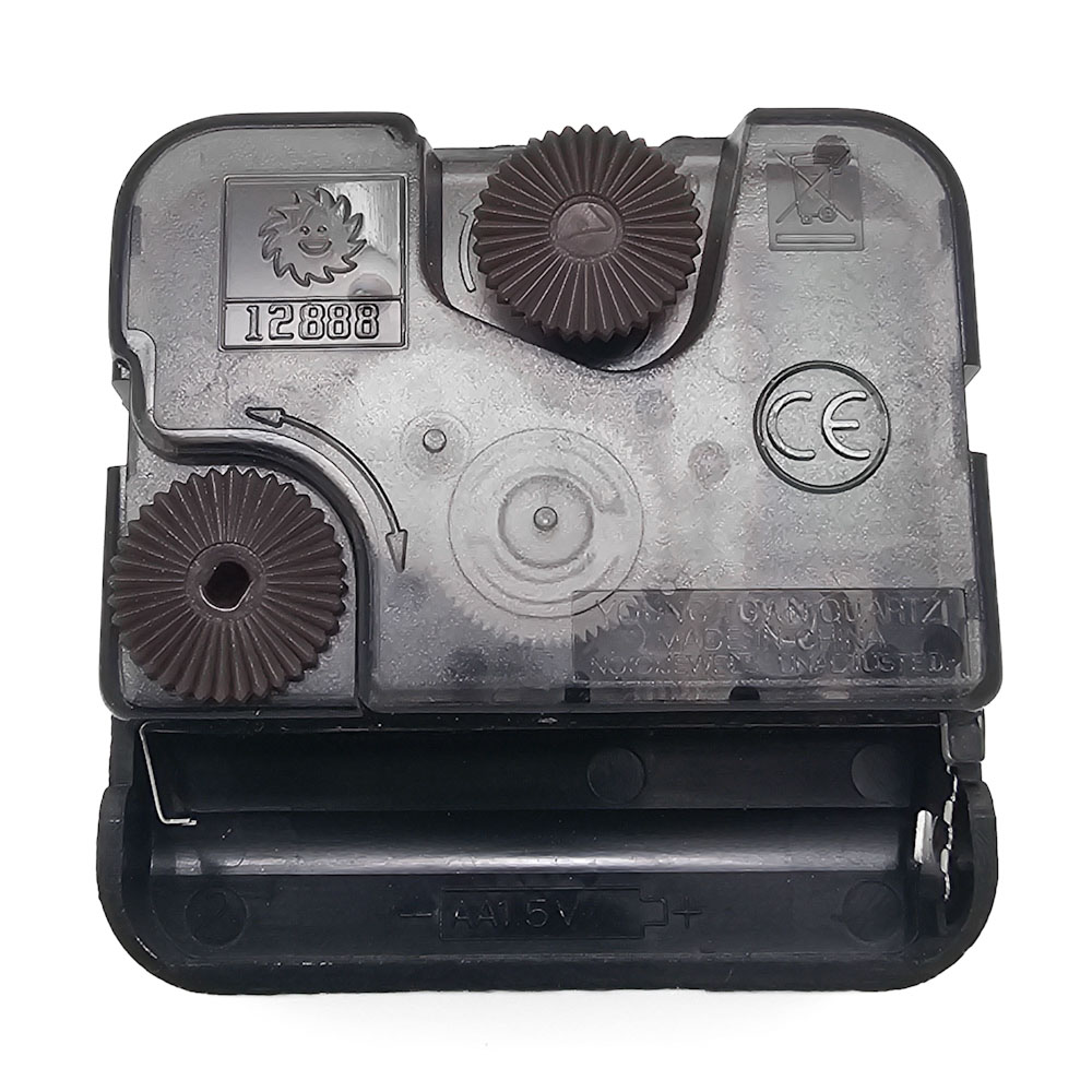 New Quartz 12888 Youngtown 31 Day Clock Movement Mechanism 6mm Threaded Shaft - Dans Clock Shop