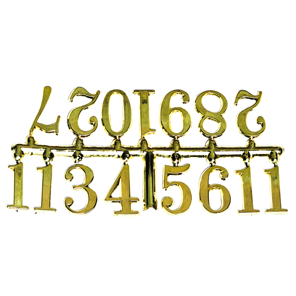 Self Adhesive Clock Numbers Numerals - Dans Clock Shop